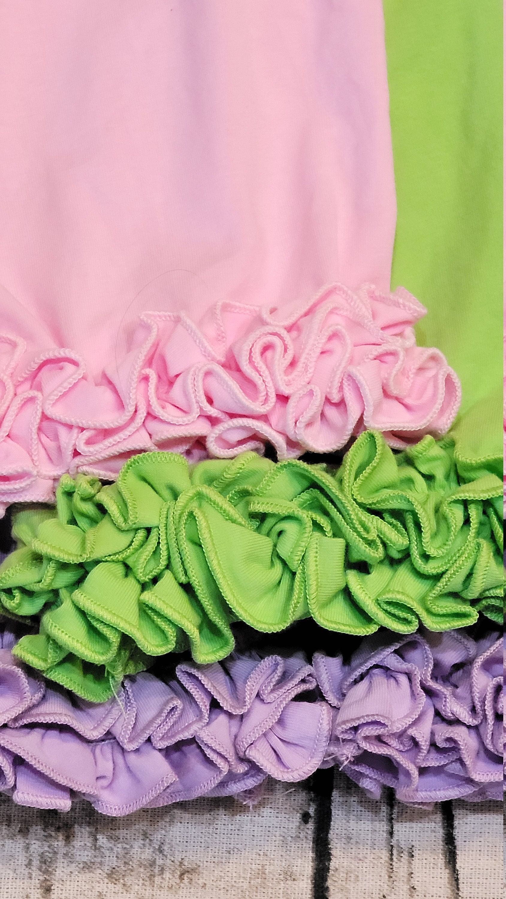 Ruffle Shorts Lavender, Pink, Light Green Little Girls Playground ...