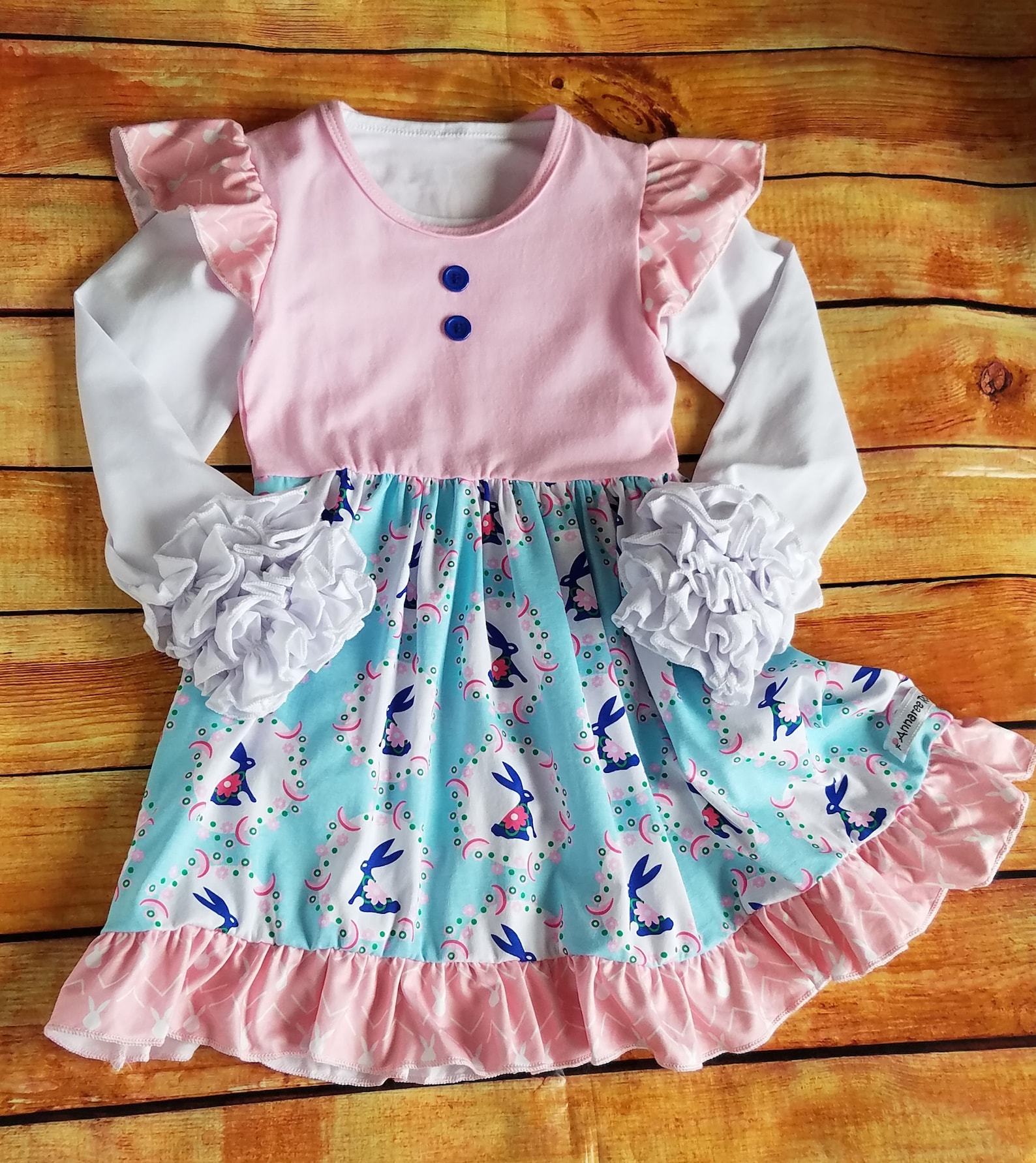 Girls Mustard Ruffle Shirt, Boutique Cotton Layering Top - Etsy