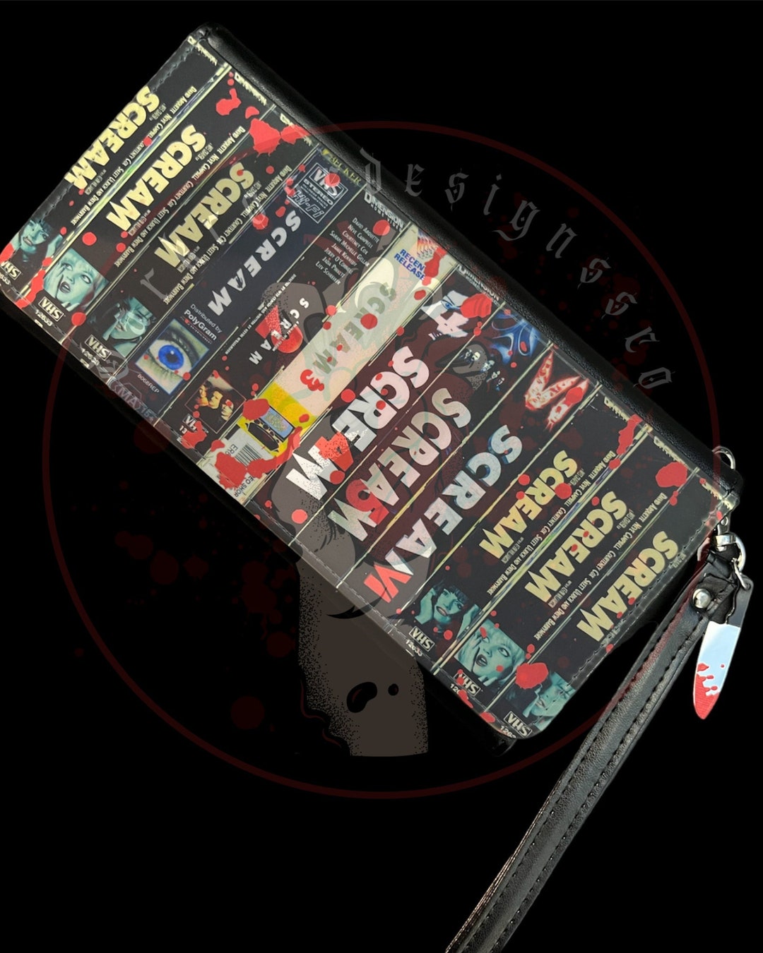 Scream,ghostface,horror VHS Wallet - Etsy