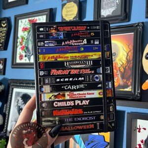 VHS Horror Notebooks - Etsy