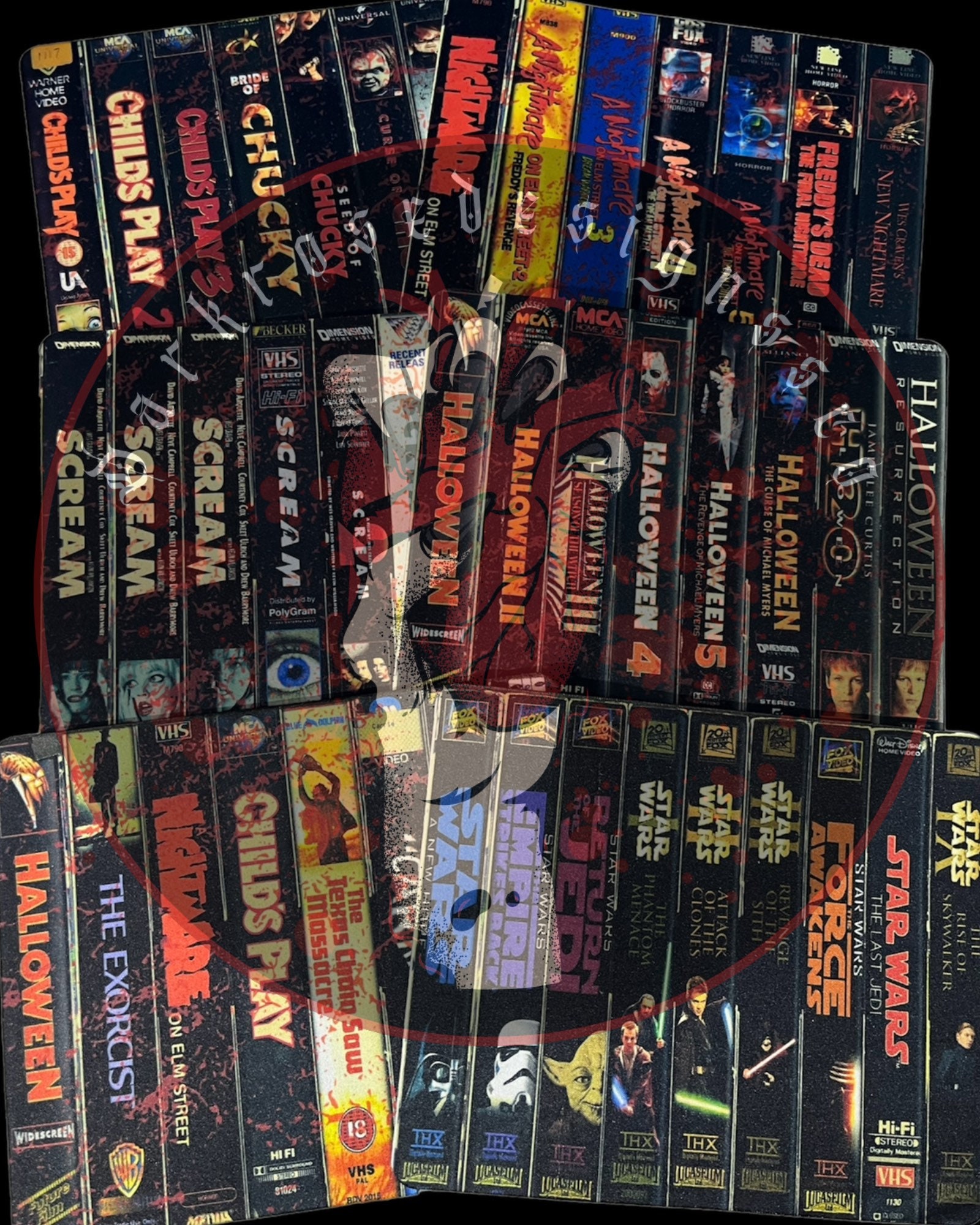 Neon Mickey Vhs Collection
