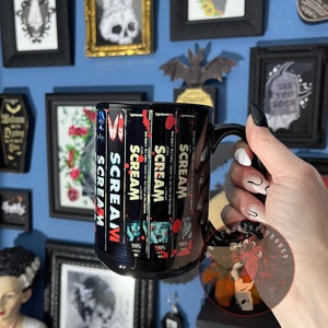 Scream VHS, Ghostface, Slasher Mug - Etsy