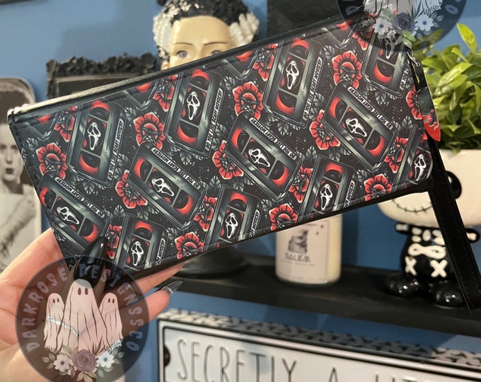 Floral, Vhs, Ghostface Wallet - Etsy