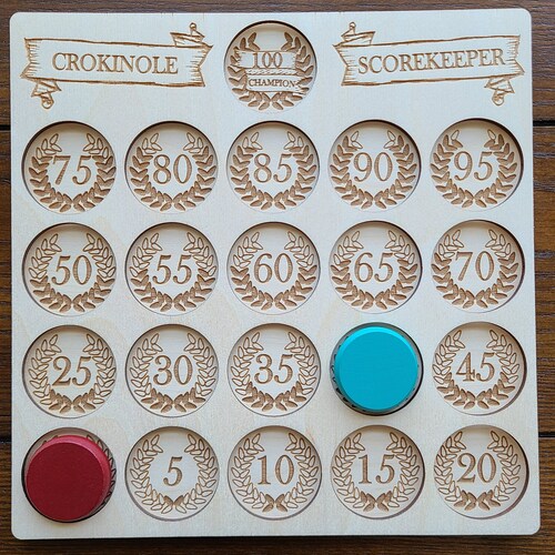Crokinole Rules & Score Cards physical Copy - Etsy