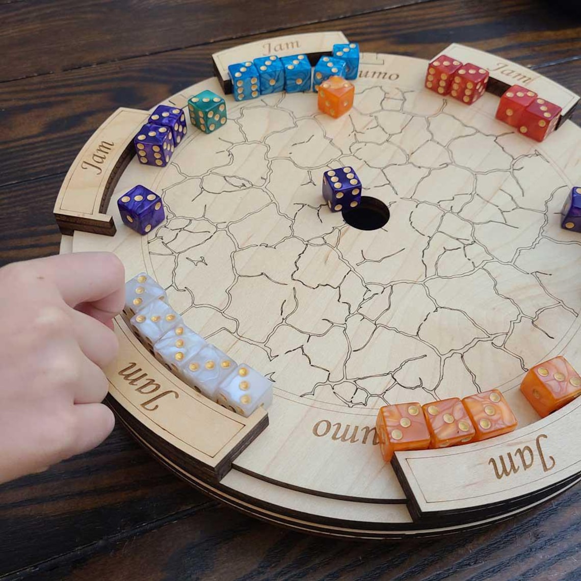 Jam Sumo: Dexterity Dice Game for 2-6 Players - Etsy