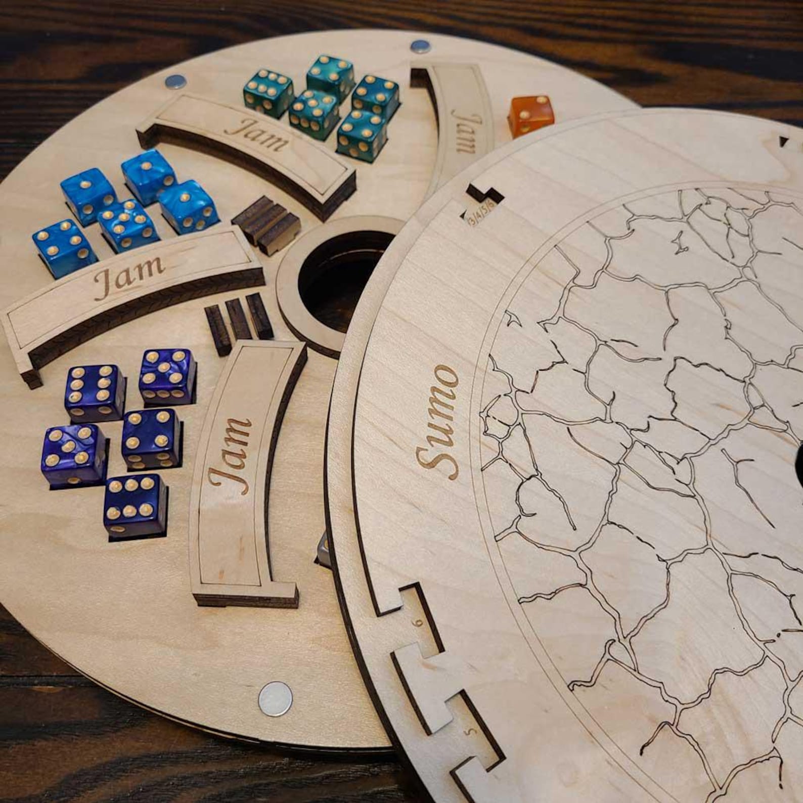 Jam Sumo: Dexterity Dice Game for 2-6 Players - Etsy