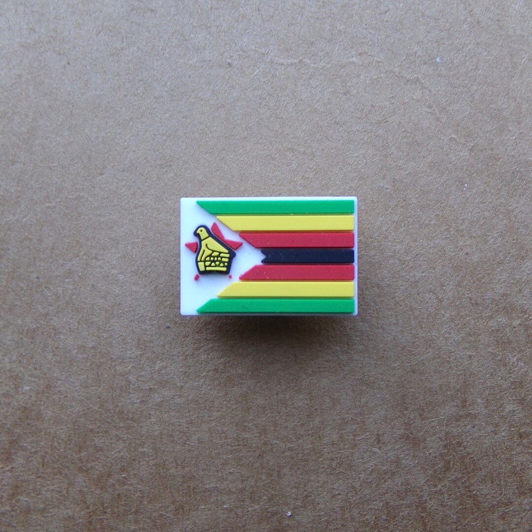 Zimbabwe Flag Shoes Charm, Zimbabwe Flag, Gifts for Zimbabwean ...