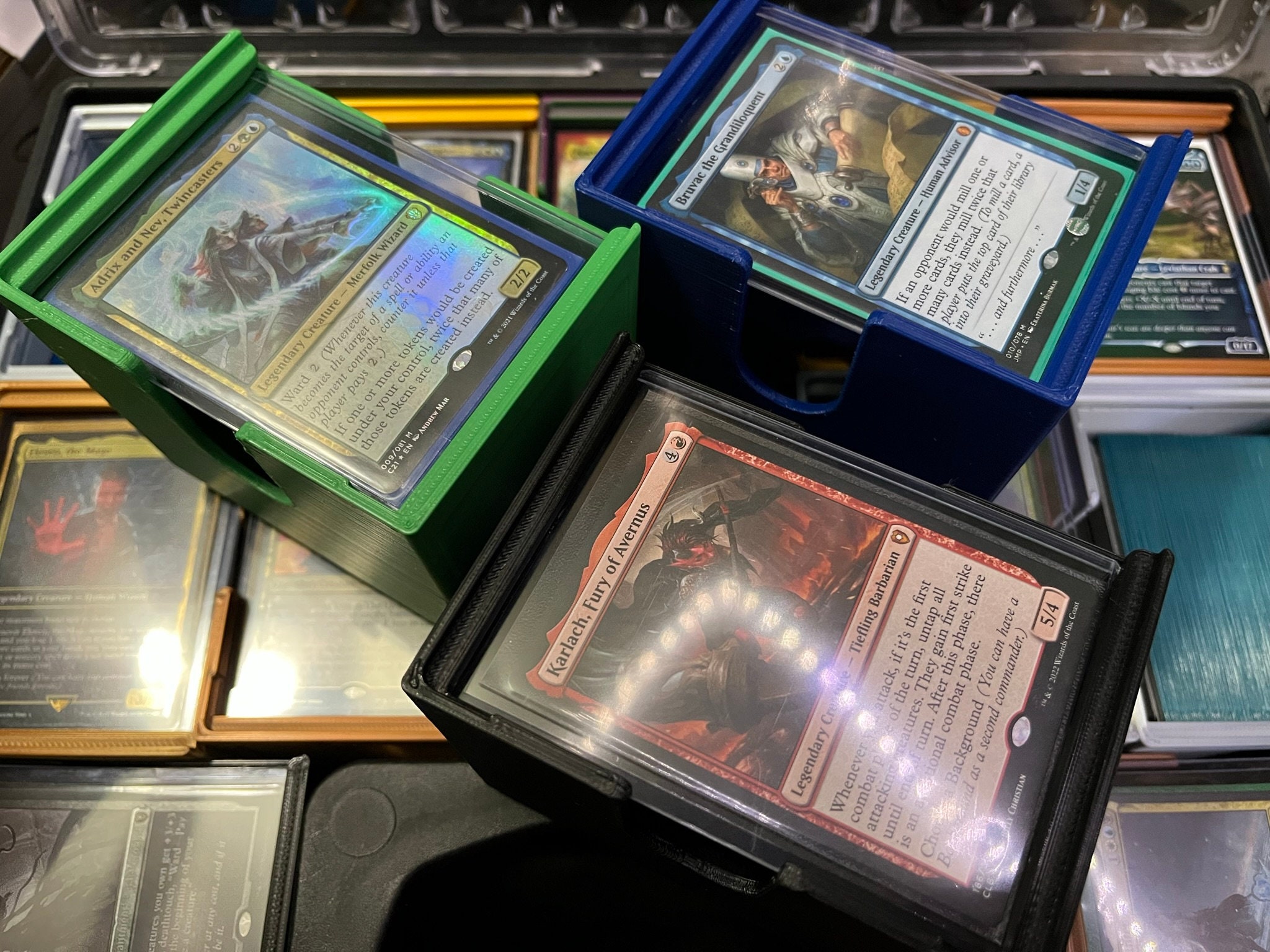 Custom 3D Printed Deck Box Set: Fits Stanley, Dewalt, Craftsman & Rigid ...