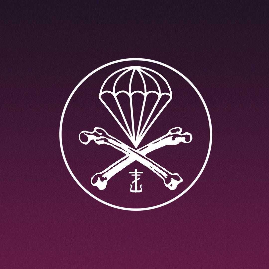 Parachutes Vinyl Decal, Anchor Decal, MCR Decals, Vinyl Decals, Emo Car ...