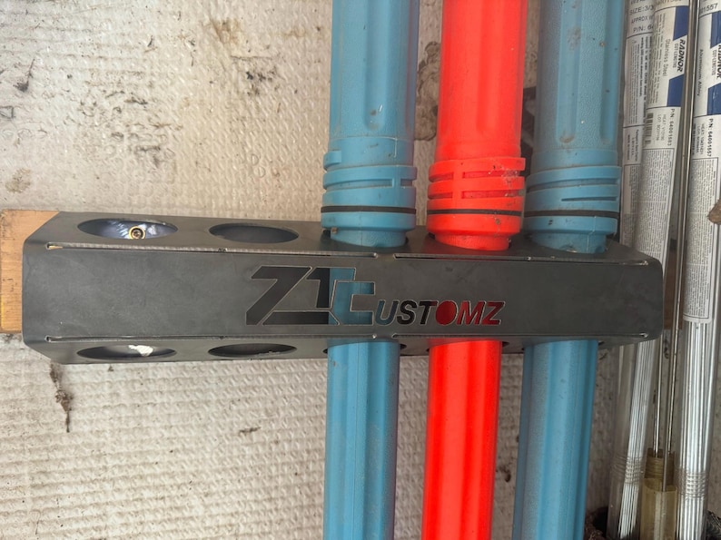 Tig Filler Rod Storage Tube Holder DXF Plasma Cut File - Etsy