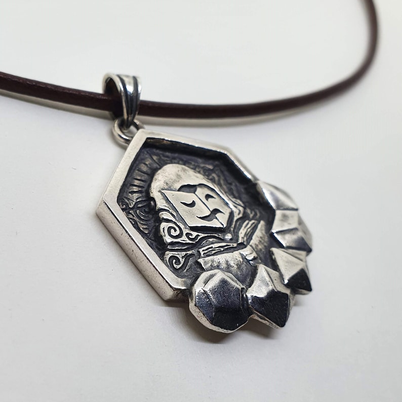 Dungeon Master Dnd Silver Pendant, Game Master Necklace, DM Gift ...