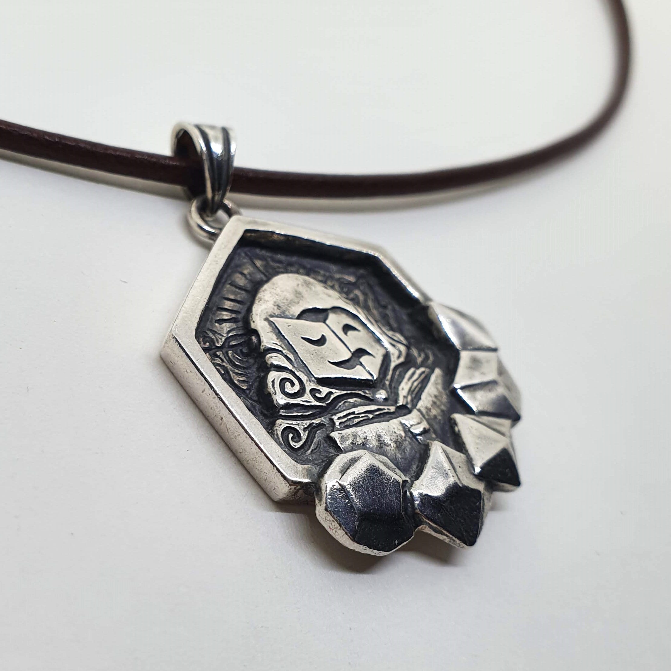 Dungeon Master Dnd Silver Pendant, Game Master Necklace, DM Gift ...