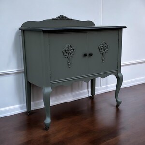 Stunning Antique Distressed Server, Credenza, Buffet, Sideboard ...