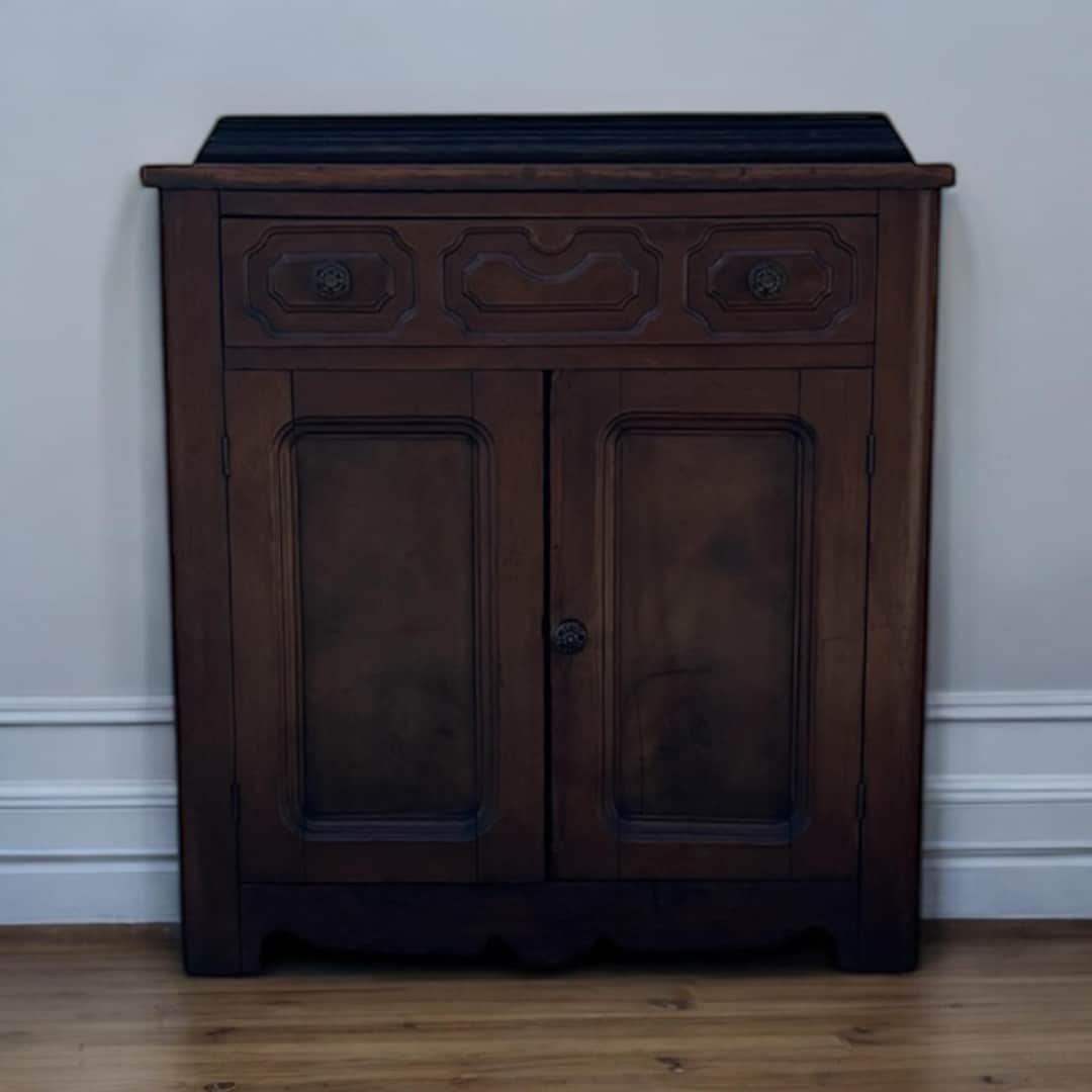Gorgeous Antique Victorian Style Cabinet, Solid Wood Furniture ...