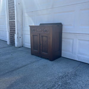 Gorgeous Antique Victorian Style Cabinet, Solid Wood Furniture ...