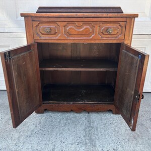 Gorgeous Antique Victorian Style Cabinet, Solid Wood Furniture ...