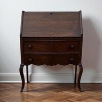 Drop Leaf Desk- Cherry - Etsy