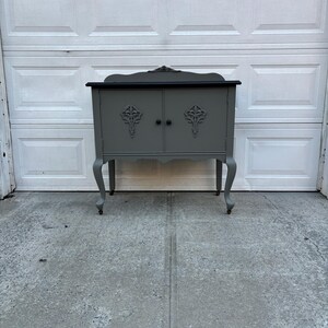 Stunning Antique Distressed Server, Credenza, Buffet, Sideboard ...