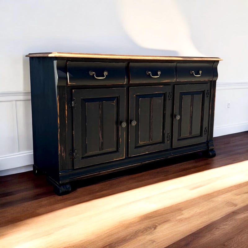 Painted Buffet - Etsy