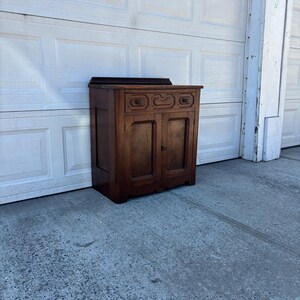 Gorgeous Antique Victorian Style Cabinet, Solid Wood Furniture ...