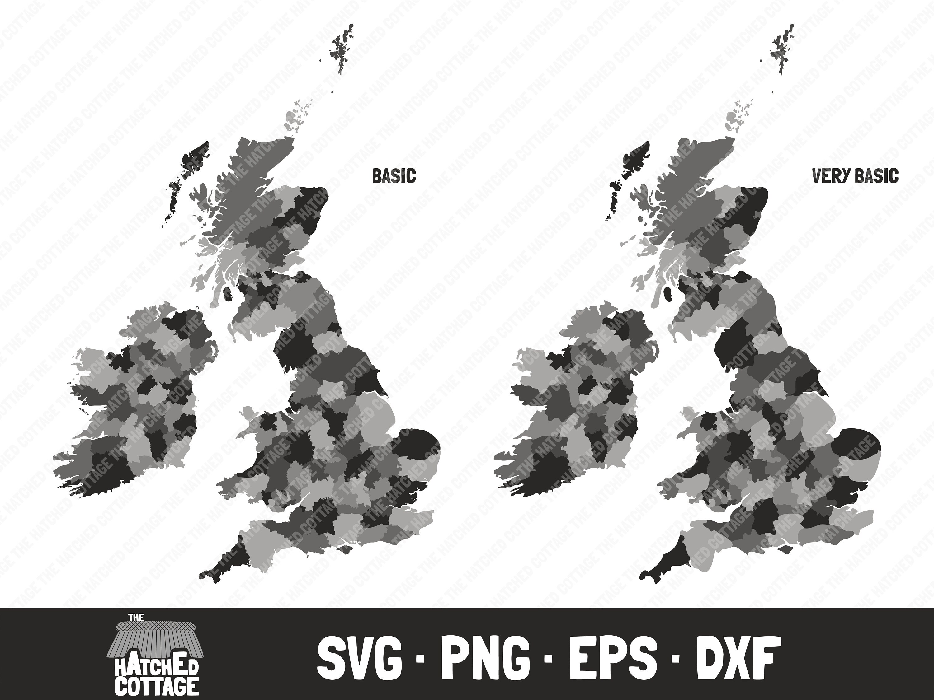 Britain and Ireland SVG, England, Scotland, Northern Ireland, the ...