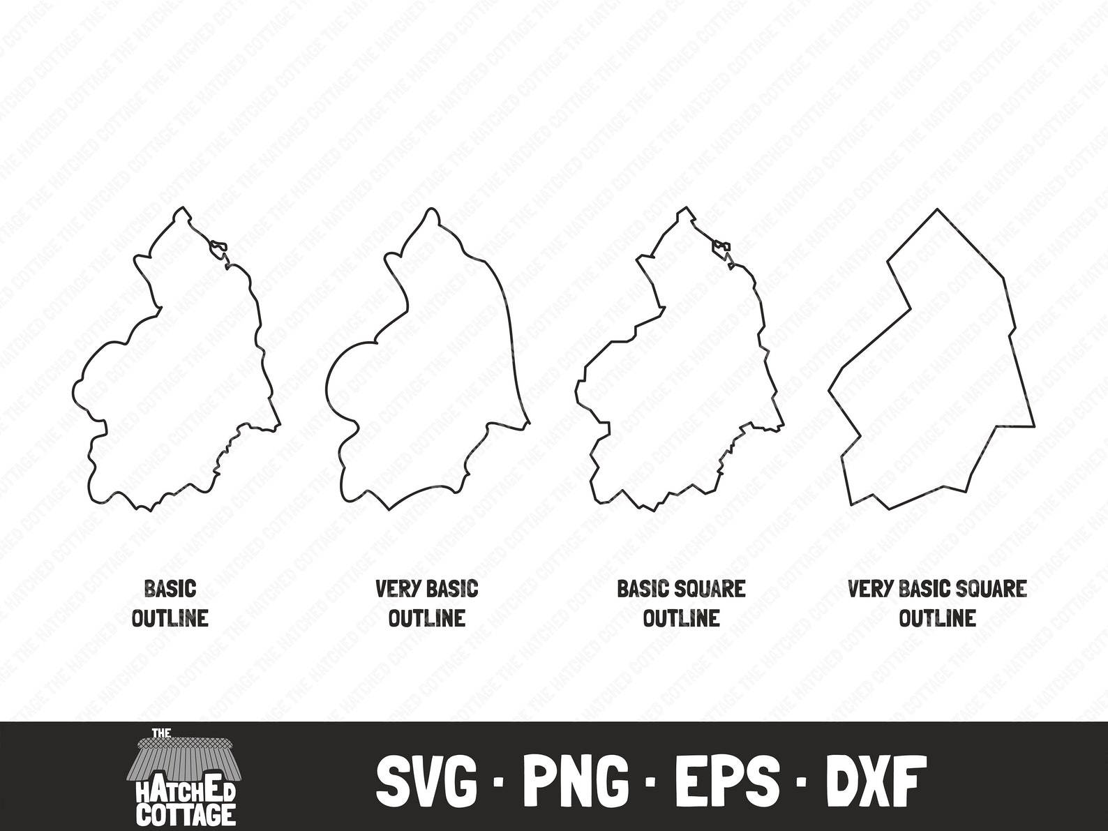 Northumberland SVG, County Map Cut File, Clip Art, Svg Png Eps Dxf - Etsy