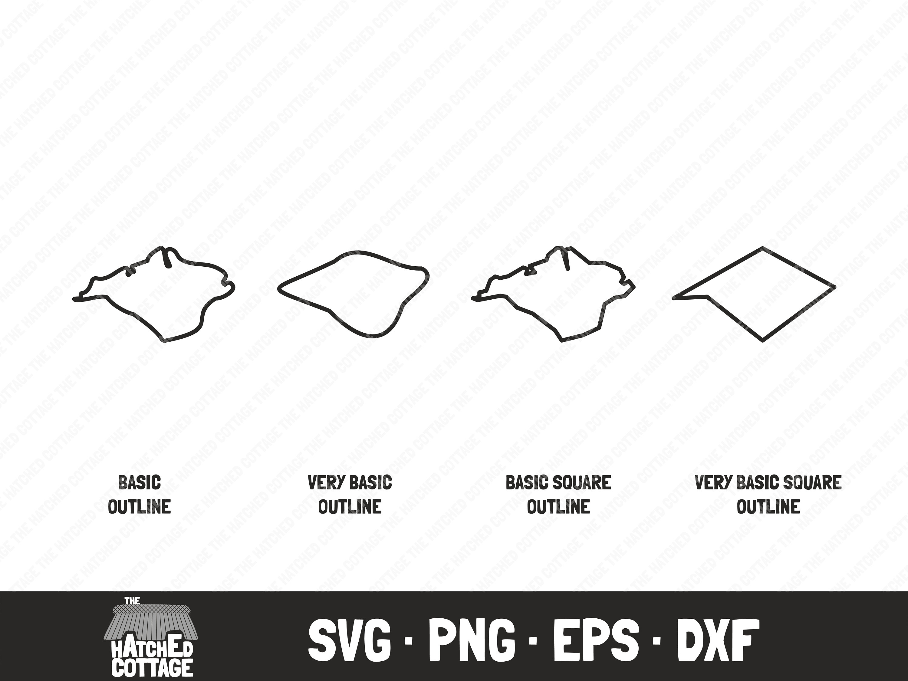 Isle of Wight SVG, County Map Cut File, Clip Art, Svg Png Eps Dxf - Etsy