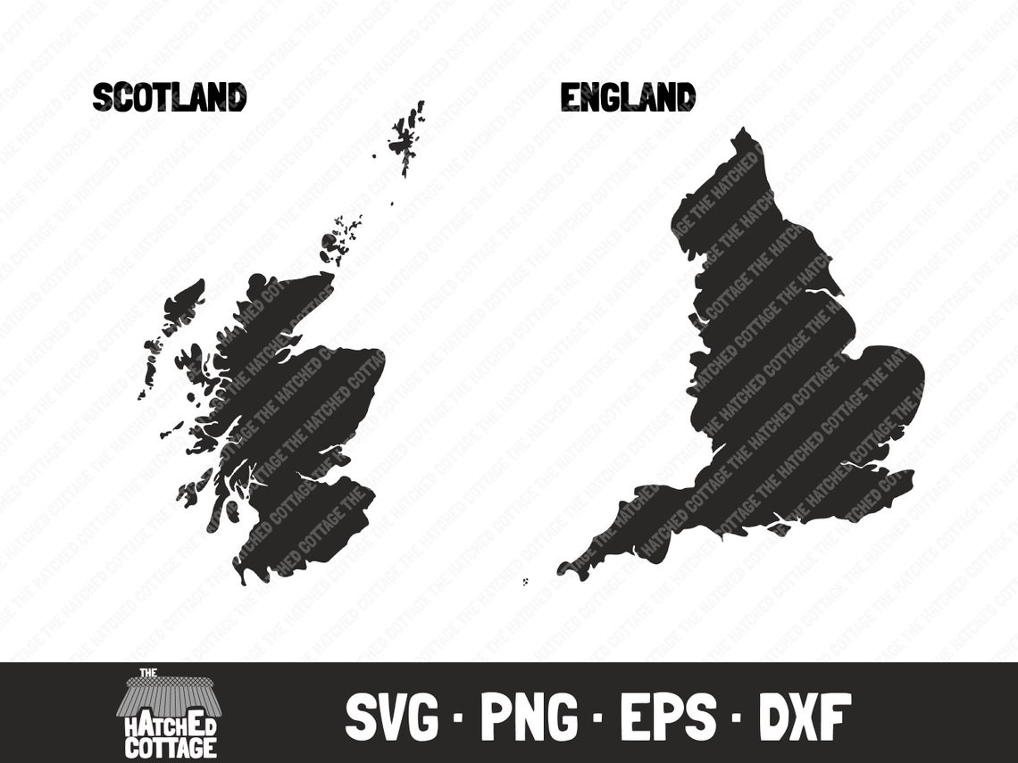 British Isles SVG, Britain and Ireland Map Clip Art Svg Png Eps Dxf - Etsy