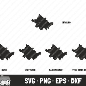 Tyrone SVG, Irish County Map Cut File, Clip Art, Svg Png Eps Dxf - Etsy