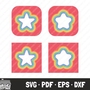 Layered Star Cards SVG, Star Shadow Box SVG, Layered Stars SVG, Layered ...