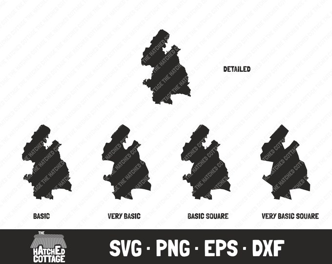 Tyrone SVG, Irish County Map Cut File, Clip Art, Svg Png Eps Dxf - Etsy ...