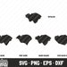 Cardiff SVG, Welsh Principal Area, County Map Cut File, Clip Art, Svg ...