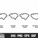 Cardiff SVG, Welsh Principal Area, County Map Cut File, Clip Art, Svg ...