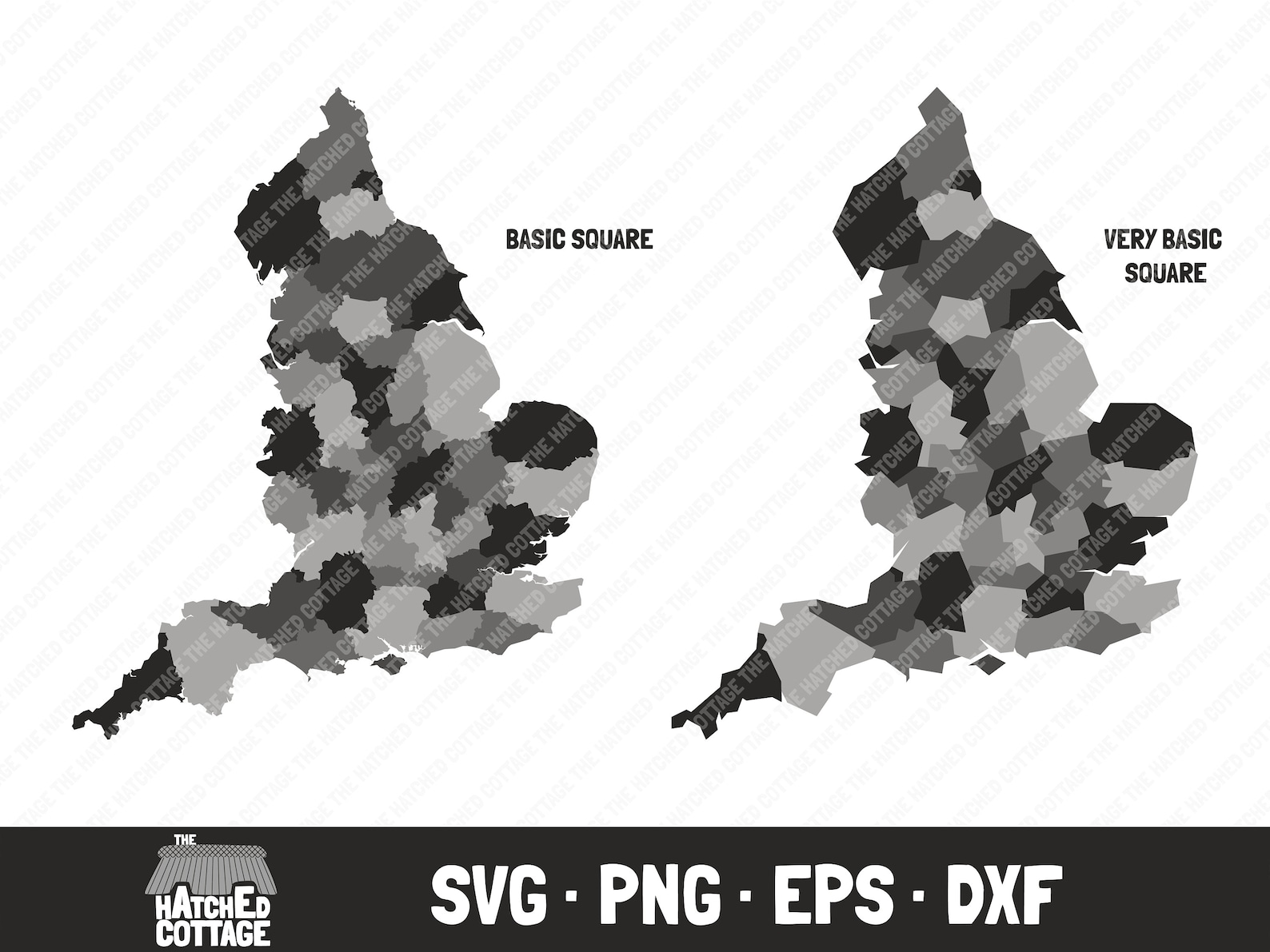 England SVG, English County Map, Clip Art, Svg Png Eps Dxf - Etsy