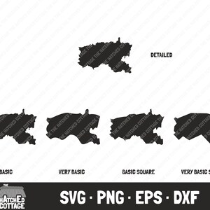 Limerick SVG, Irish County Map Cut File, Clip Art, Svg Png Eps Dxf - Etsy