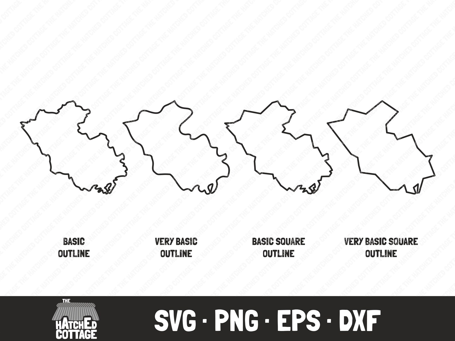 Fermanagh SVG, Irish County Map Cut File, Clip Art, Svg Png Eps Dxf - Etsy