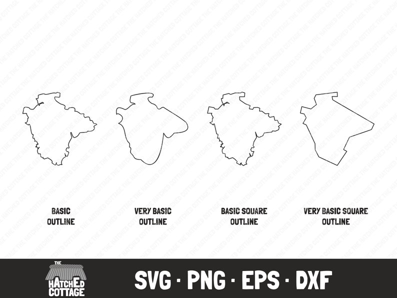 Devon SVG, County Map Cut File, Clip Art, Svg Png Eps Dxf - Etsy