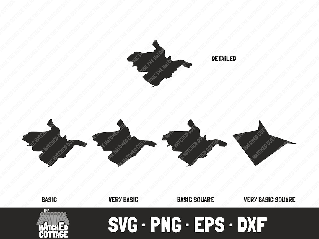 Falkirk SVG, Scottish Council Area, County Map Cut File, Clip Art, Svg ...