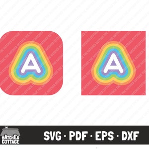 Layered Alphabet Cards SVG, Shadow Box Letters SVG, A to Z Layered ...