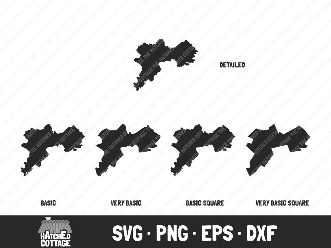 Offaly SVG, Irish County Map Cut File, Clip Art, Svg Png Eps Dxf - Etsy