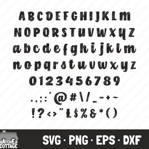 Shadow Script Alphabet SVG, Handwritten Script Letters SVG, Layered Cut File, Clip Art, Png, Eps ...