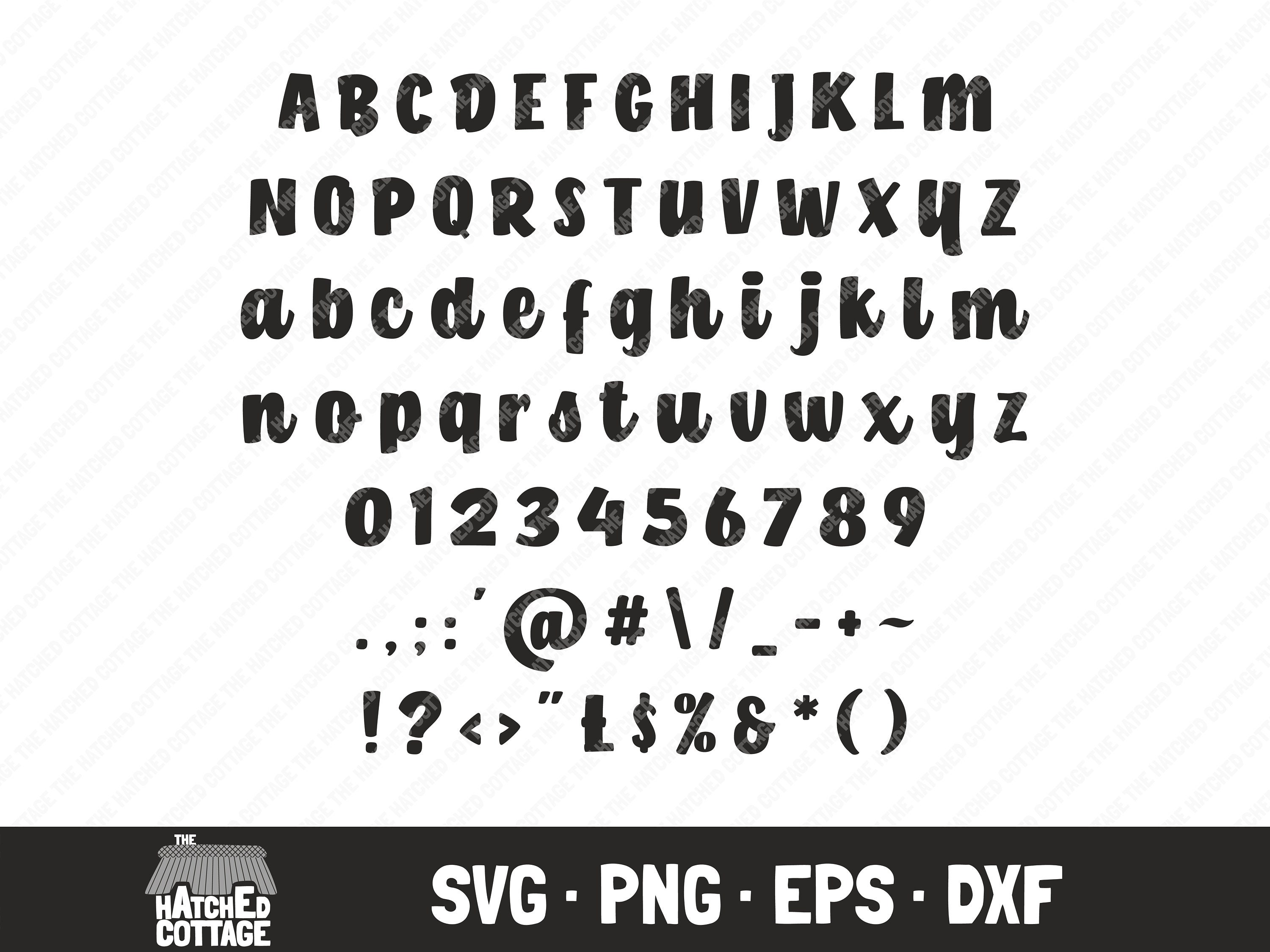 Shadow Script Alphabet SVG Handwritten Script Letters SVG - Etsy