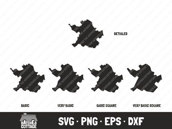 Meath SVG Irish County Map Cut File Clip Art Svg Png Eps | Etsy