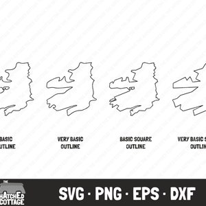 Kerry SVG, Irish County Map Cut File, Clip Art, Svg Png Eps Dxf - Etsy