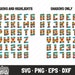 Block Letters SVG, Block Numbers SVG, Building Block Alphabet SVG, Cut ...
