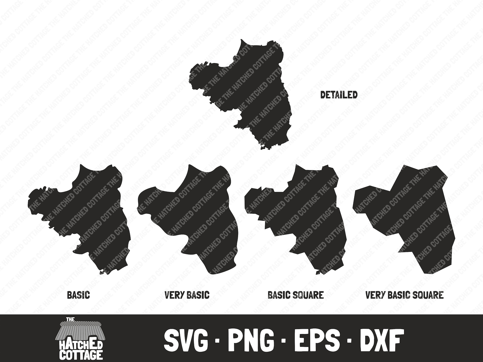 Londonderry SVG Irish County Map Cut File Clip Art Svg Png - Etsy