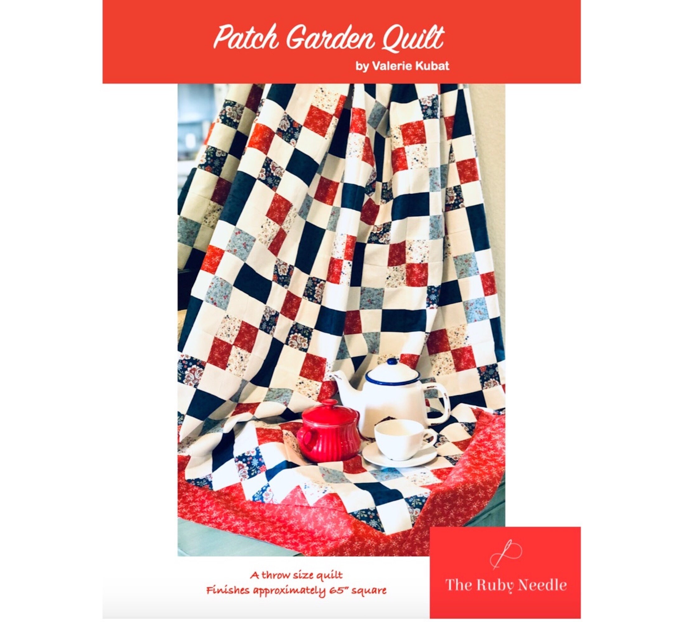 Patch Garden Quilt by the Ruby Needle PDF Pattern Size - Etsy