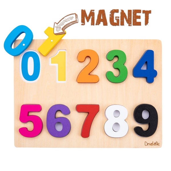 Magnetic Numbers - Etsy