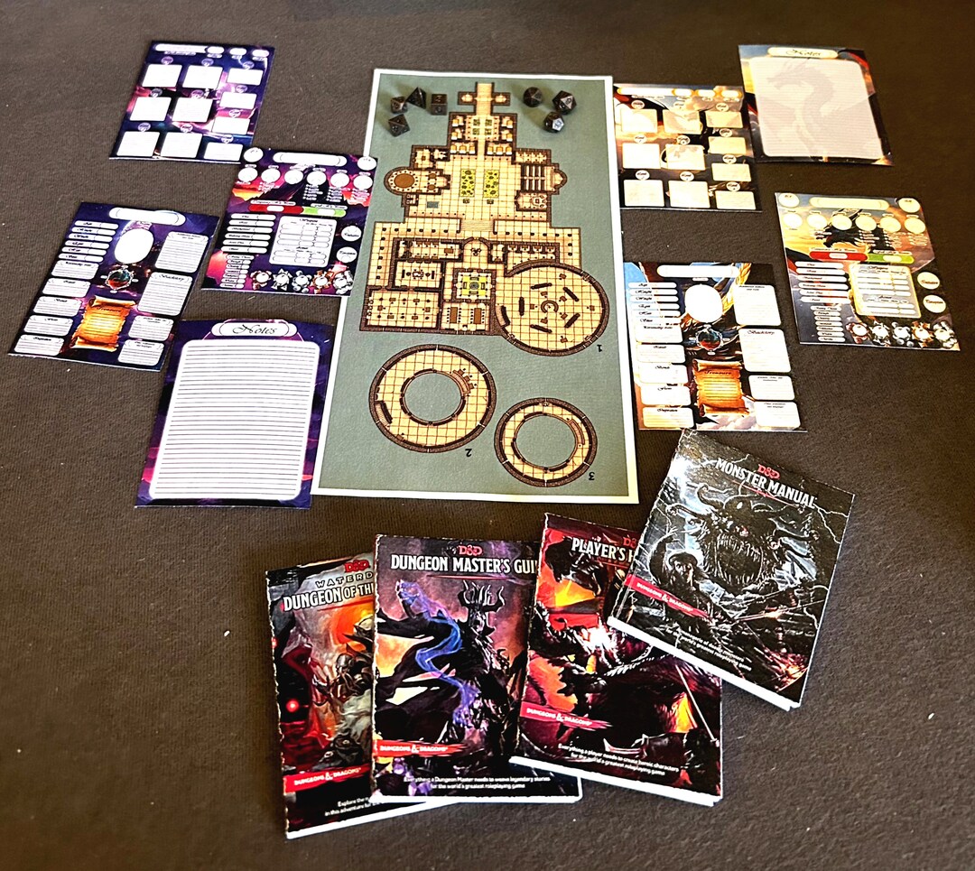 D&D Set for 1/3 or 1/4 Bjds! - Etsy