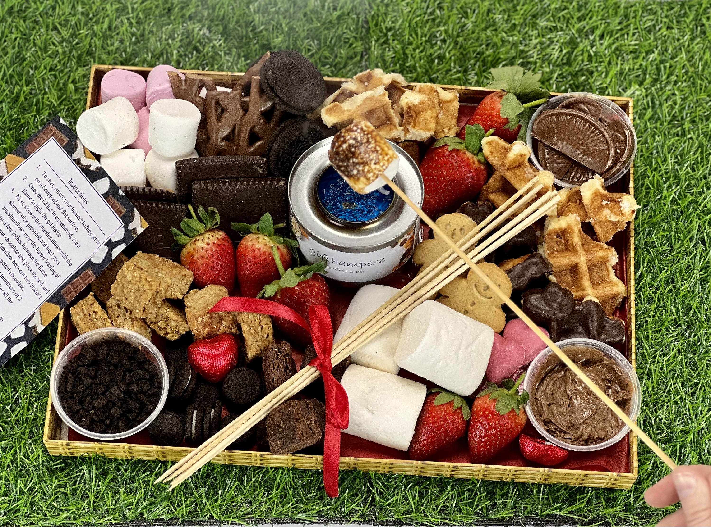 CHOCOLATE FONDUE KIT | Smores Kit | Toasting Marshmallows | Anniversary ...